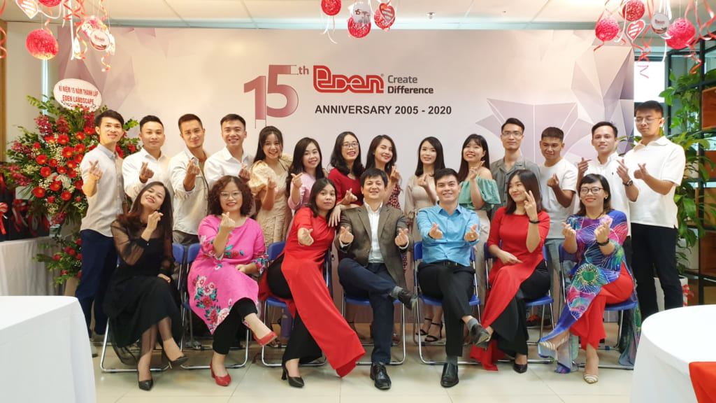 Kỷ niệm 15 năm thành lập Eden Landscape 18/9/2005 - 18/9/2020 - Eden ...